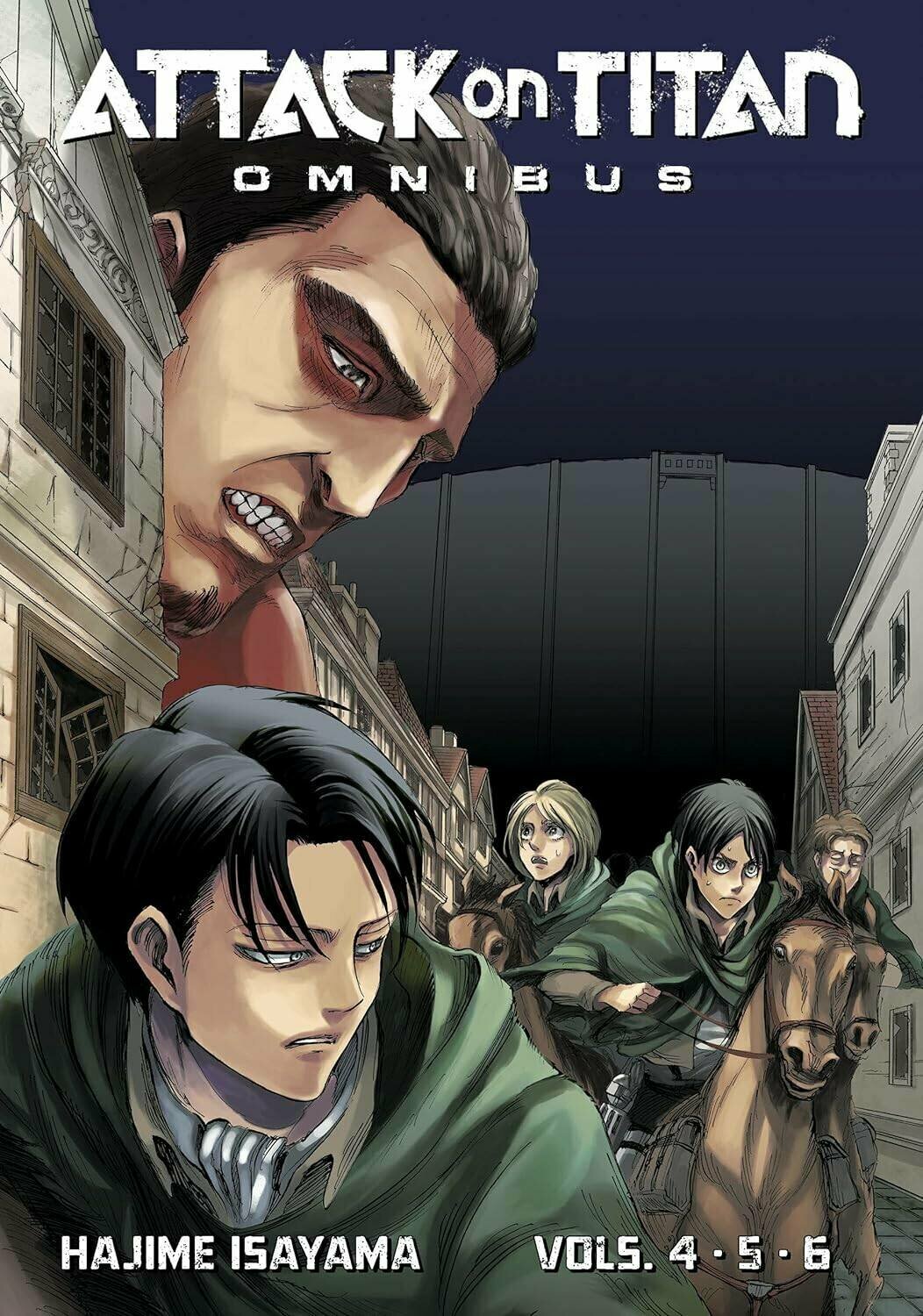 Hajime Isayama. Attack on Titan Omnibus 2 (Vol. 4-6) (Hajime Isayama) Атака Титанов Омнибус 2 (Том 4-6) (Хадзимэ Исаяма) / Книги на английском языке