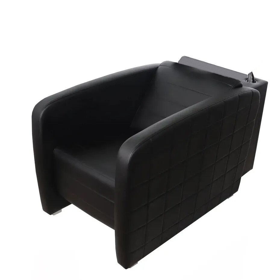 Парикмахерская мойка "Грация", черный цвет, кресло без раковины