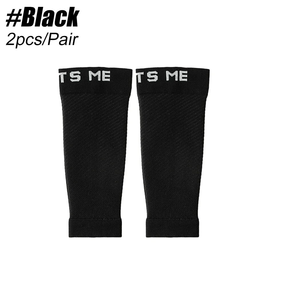 GOMOREON Компрессионные рукава для ног 22-32 мм рт. ст. Черный, Black