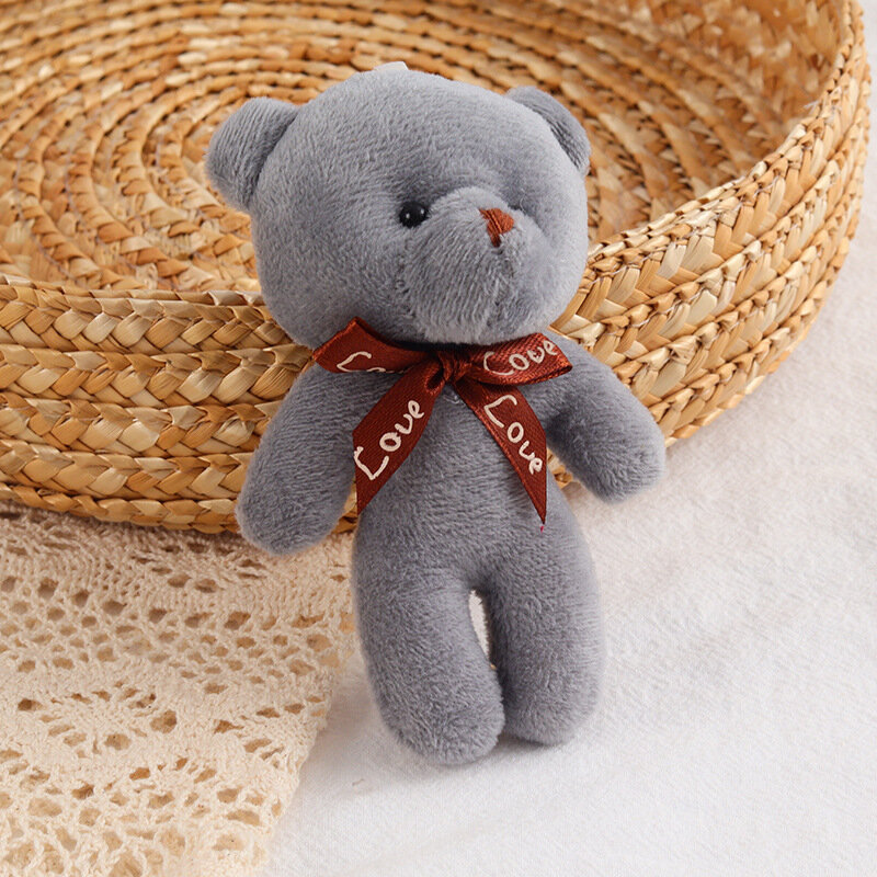 Кукла-мишка Тедди, Подвеска с медведем, Плюшевая игрушка, Брелок, Детский подарок