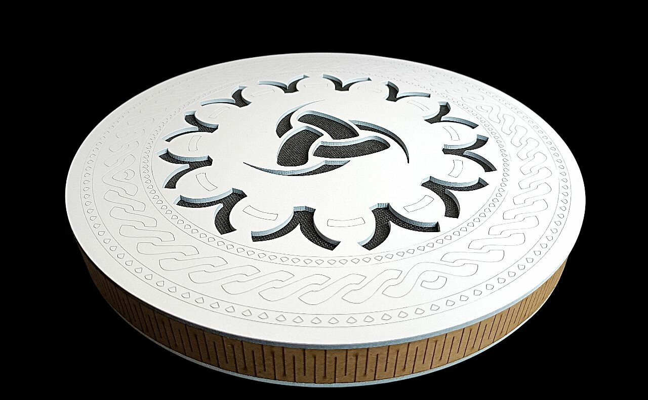 Шум ручья Один 120 мм Белый