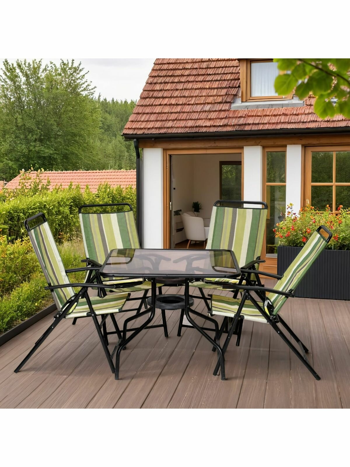 OLSA Набор дачной садовой мебели "Анкона" с 1505 на 4 персоны