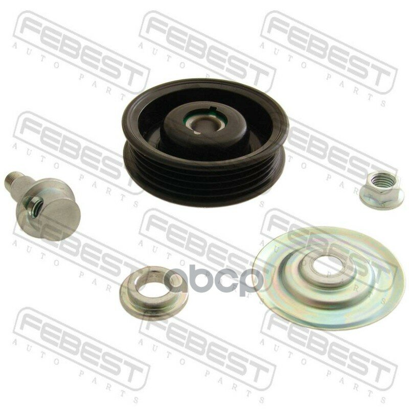 Ролик натяж. ремня кондиционера! Toyota Land Cruiser J90 3.4i 95-02 Febest арт. 0187HDJ100