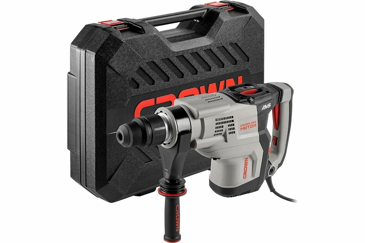 Перфоратор CROWN CT18216V BMC SDS-max 1500Вт 15Дж 2 реж.