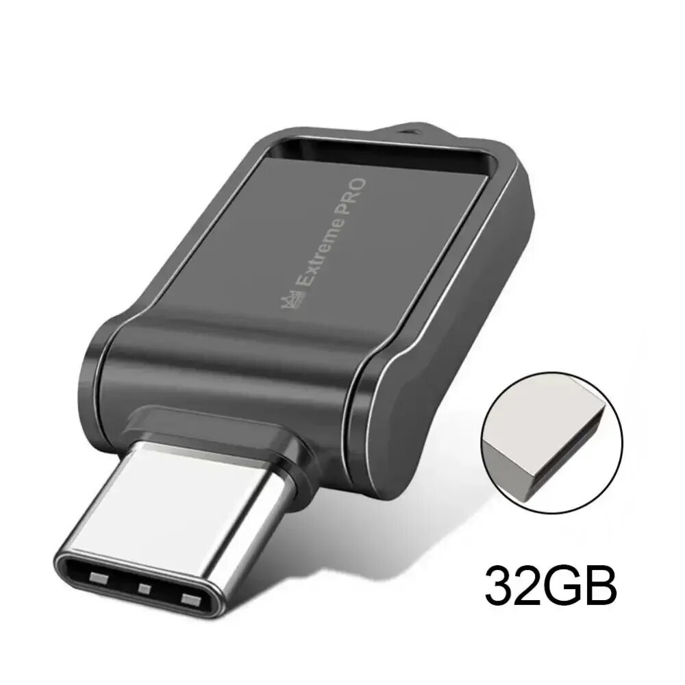 Внешний SSD-накопитель USB Type-C 32/64/128 ГБ Pen drive32gb