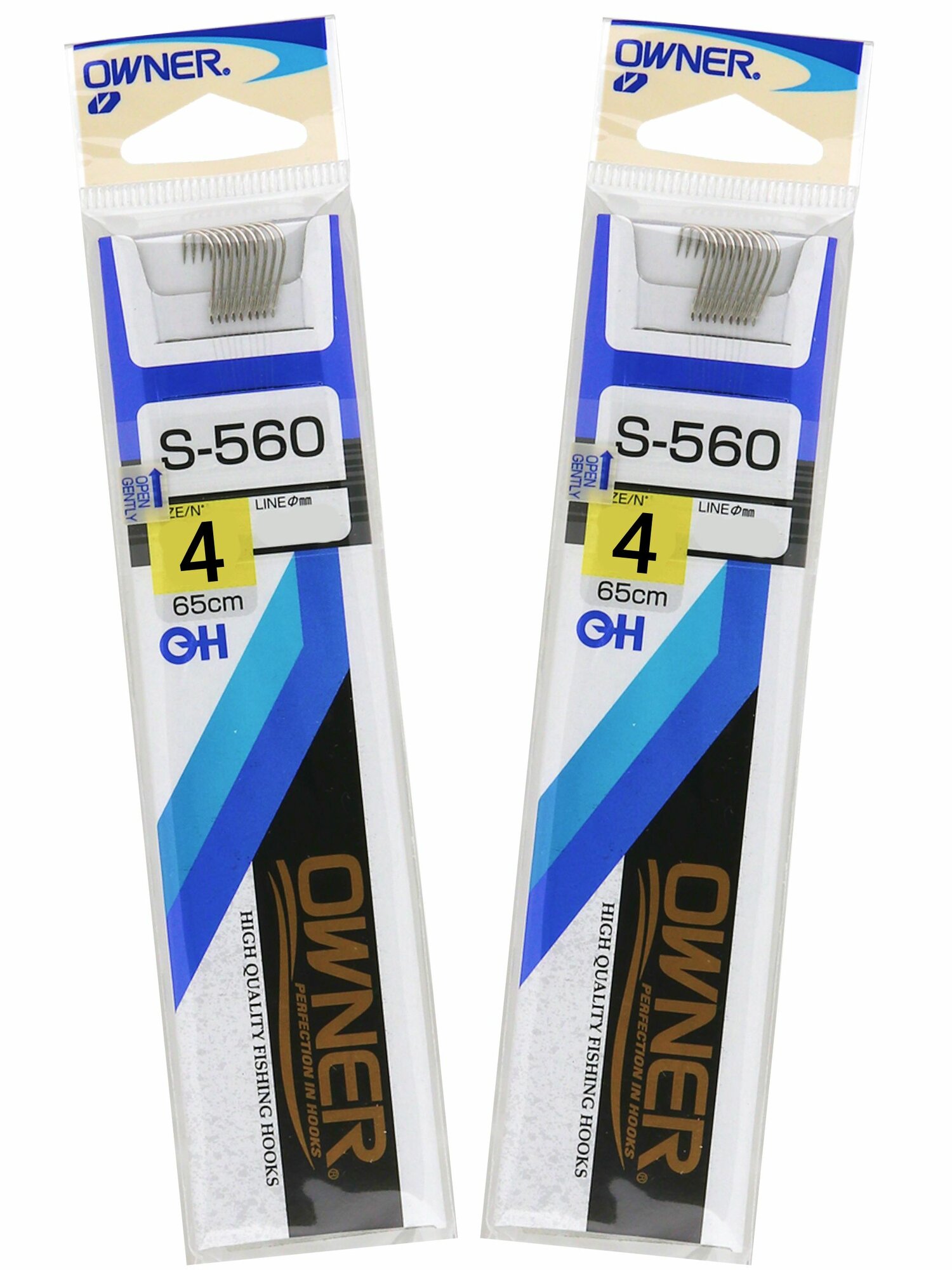 OWNER Поводок готовый S-560 №4 7шт 2 упаковки
