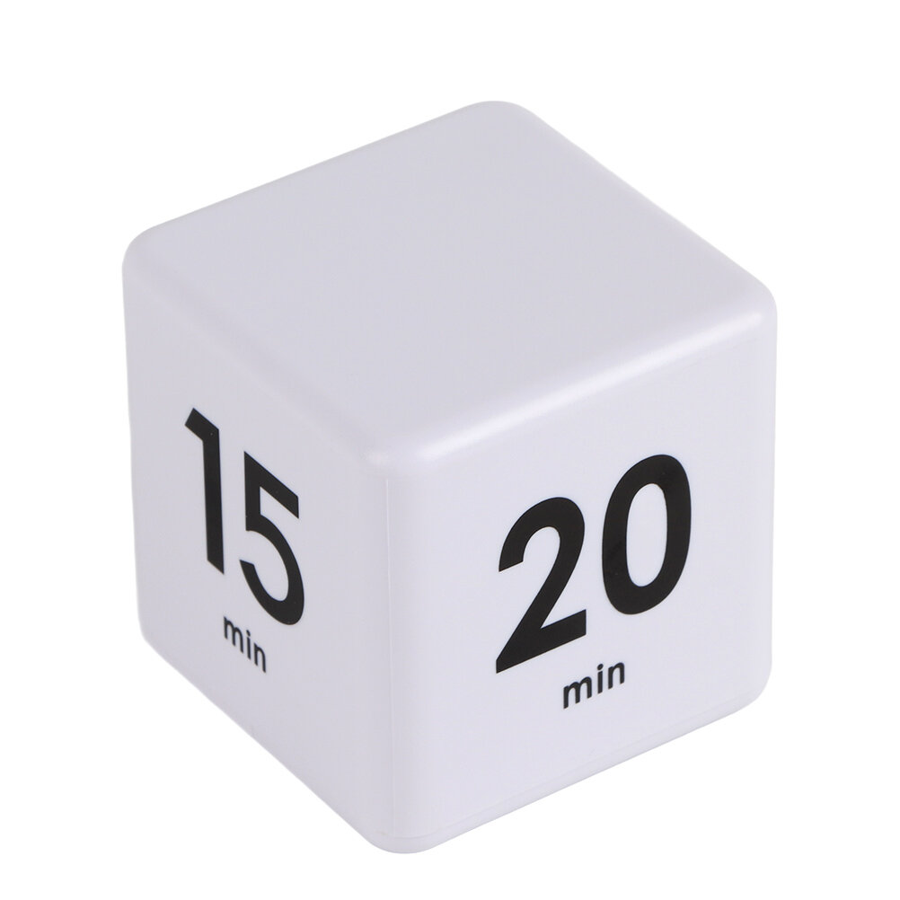 Cube Timer Kitchen Preset for 15/20/30/60 Minute