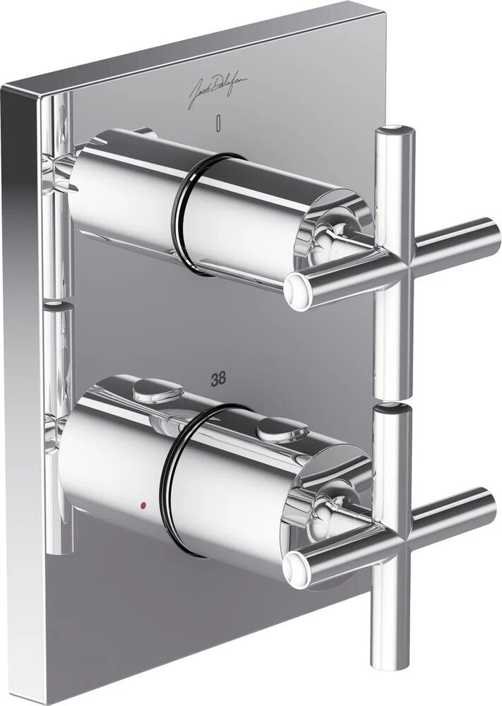 Термостатический смеситель встраиваемый Jacob Delafon Modulo E75388-CP для душа