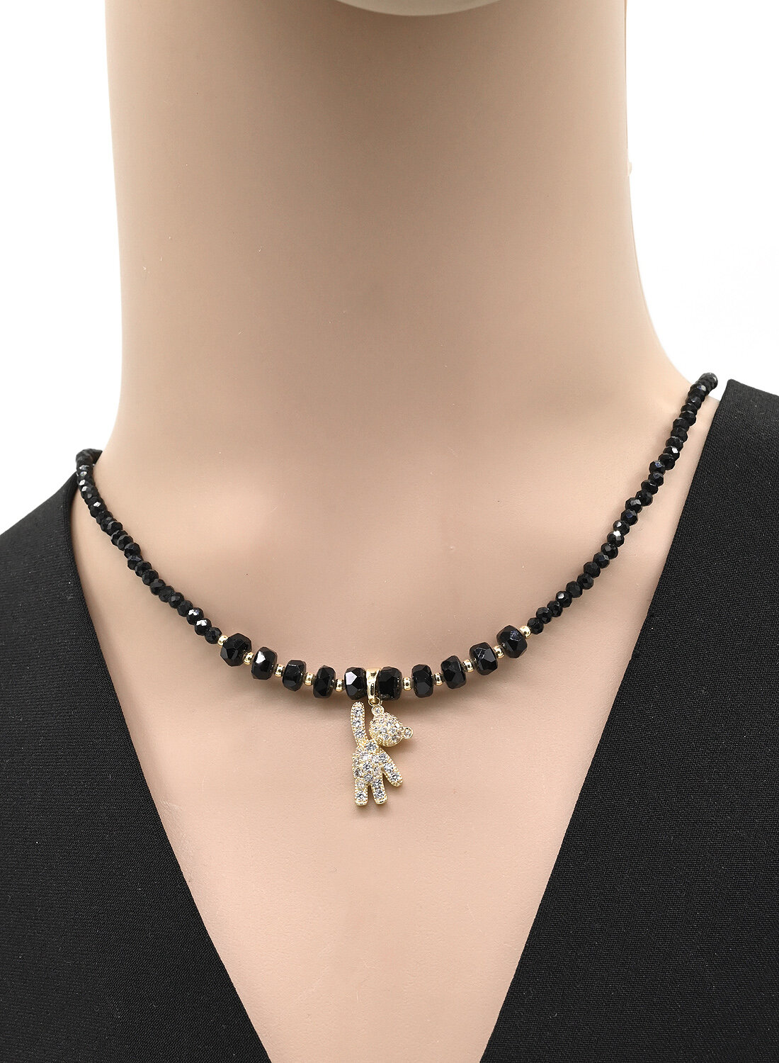 Чокер, циркон