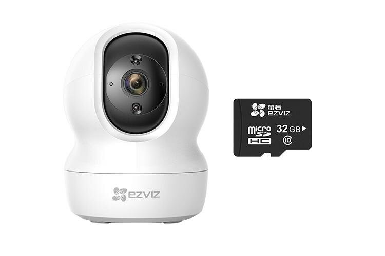 Камера видеонаблюдения EZVIZ 6544379, белая, для наружного и внутреннего наблюдения