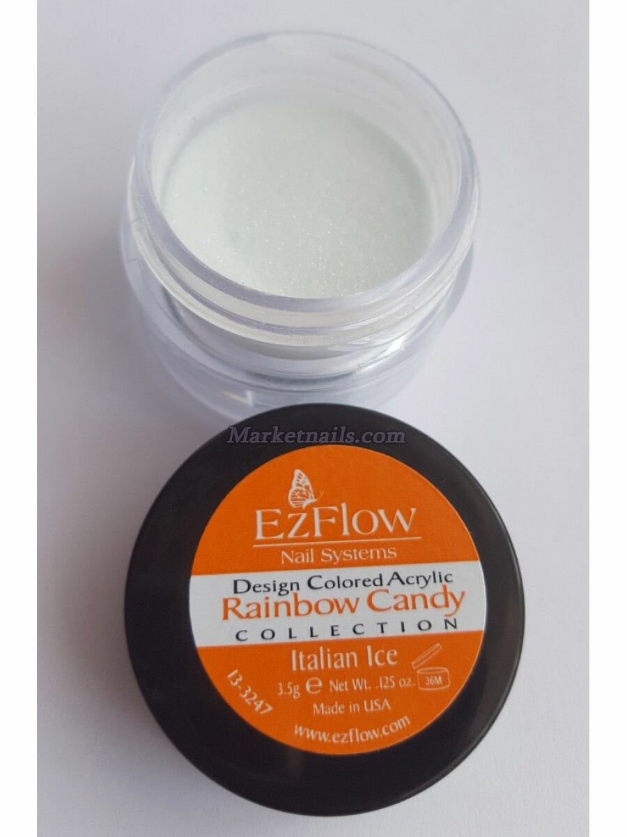 EzFlow, Акрил для дизайна Italian Ice 3,5 гр
