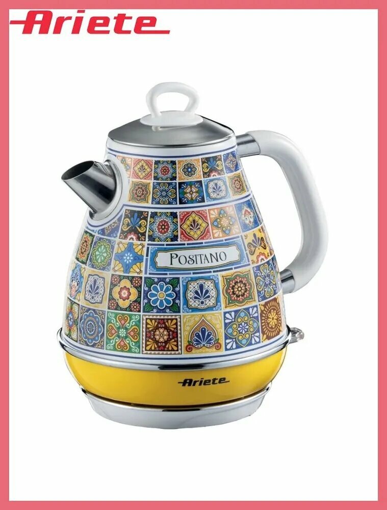 Ariete Электрический чайник Positano 2869, разноцветный