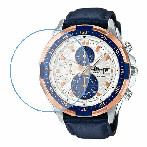 Скрин Мобайл защитный экран для часов Casio EFR-539L-7CV из нано стекло 9H