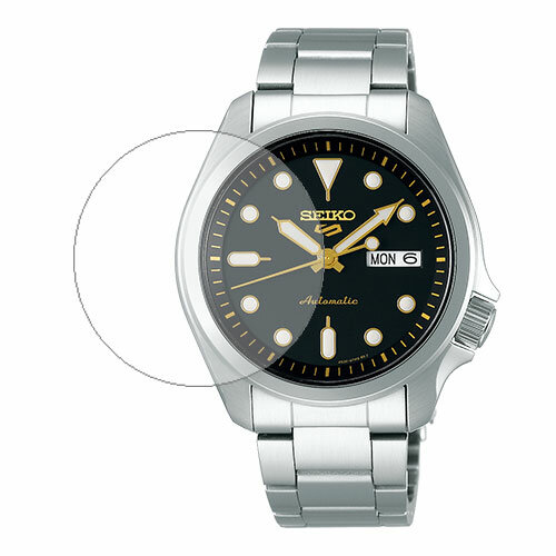 Скрин Мобайл защитный экран для часов Seiko SRPE57K1 из гидрогелевая плёнка прозрачная
