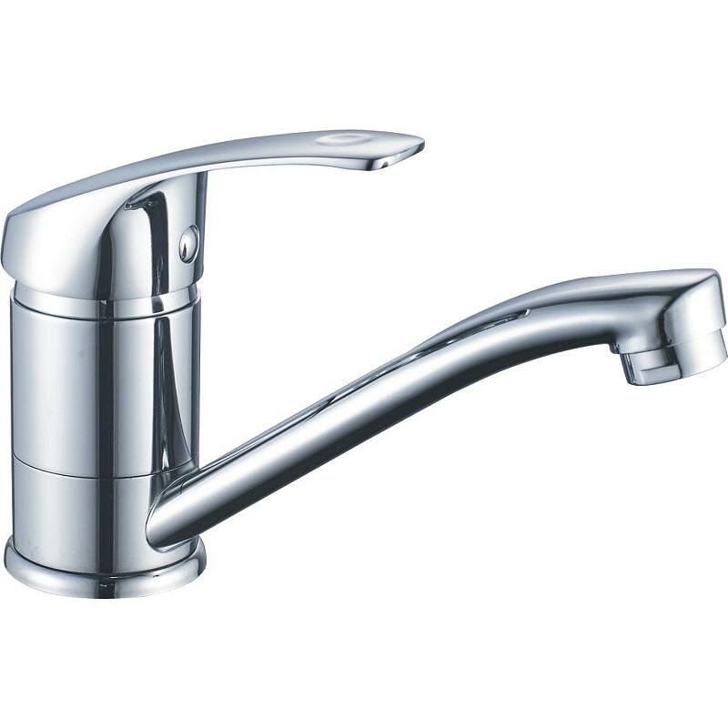 Смеситель для кухни Cron CN4521 Хром Поворотный, современный дизайн