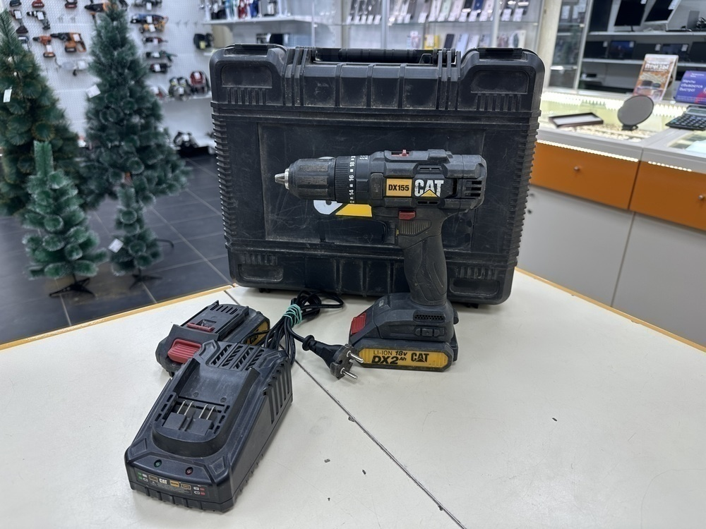Дрель-шуруповерт CAT DX155.1 1 for All 18V