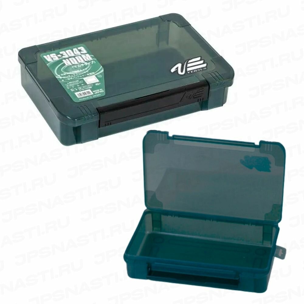 Коробка для приманок Meiho Versus VS-3043NDDM, 356x230x82, прозрачный