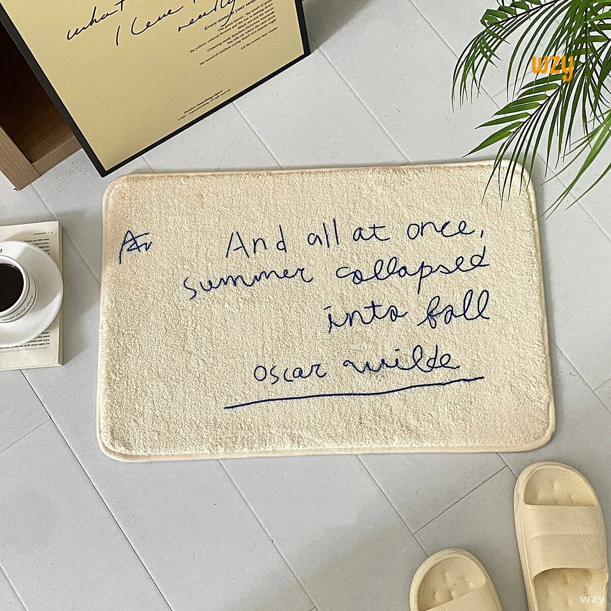 AIOSC Английский ковер из акрила 40x60 см, summer, 400 ММ х 600 ММ