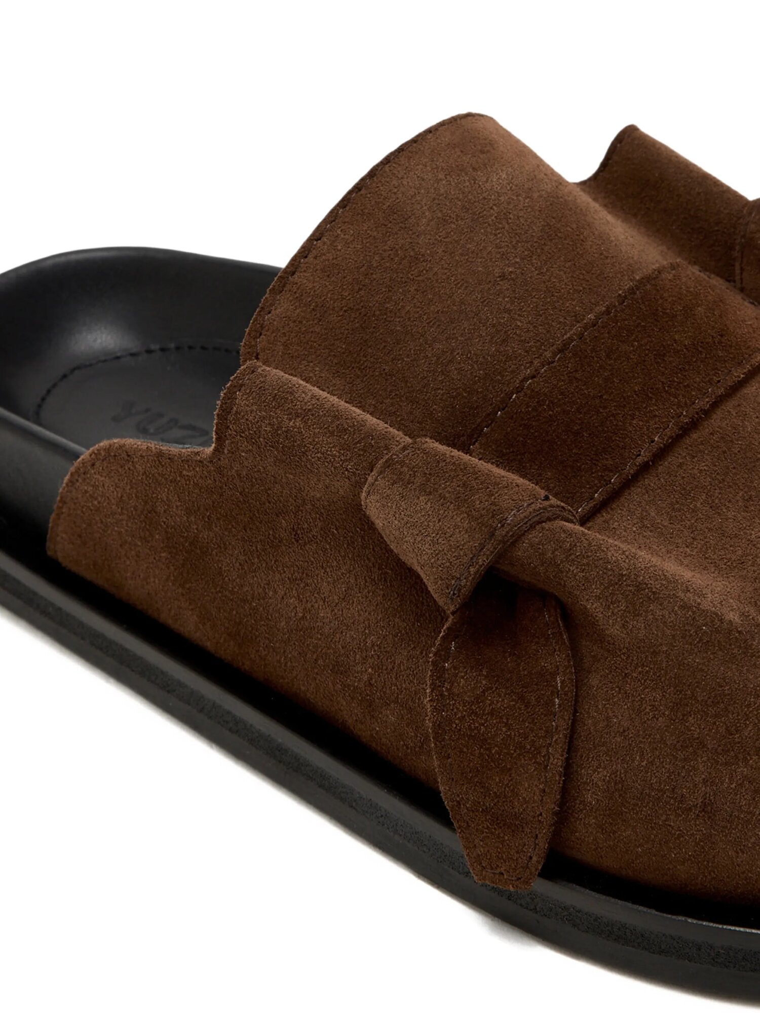 Мюли Yuzefi Knotted mules, размер 41, brown — фото 1
