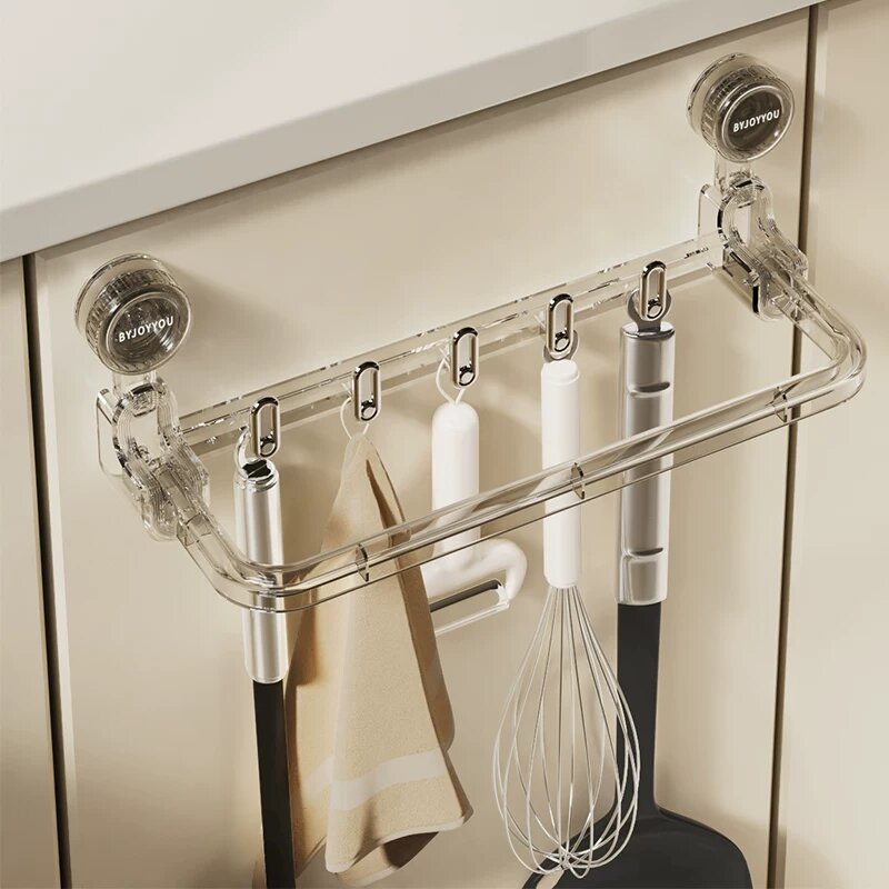 Держатель для полотенец на присосках, крючок без сверления, складная вешалка для раковины в ванной, органайзер для