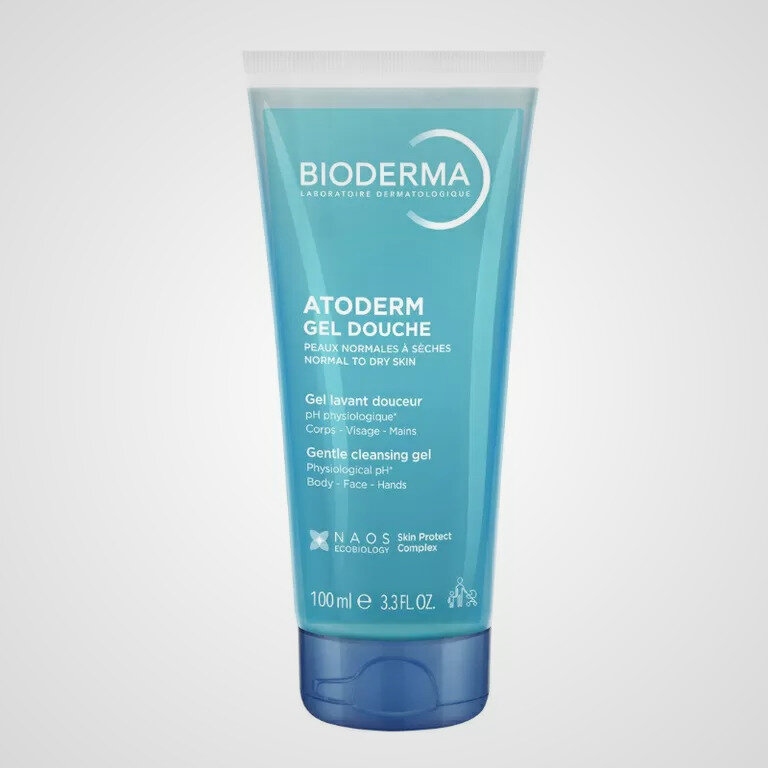 Атодерм Гель для душа для нормальной и сухой кожи 100 мл BIODERMA ATODERM Gel douche Гель 100 мл
