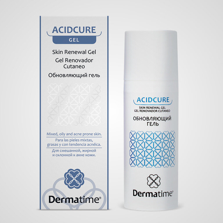 Обновляющий гель ACIDCURE 50 мл DERMATIME ACIDCURE Skin Renewal Gel Гель 50 мл