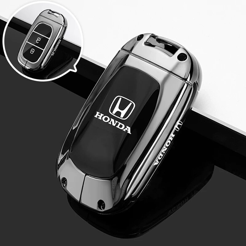 Автомобильный ключевой кейс Honda Odyssey 2026/Acura ELX 2016-2026, 5/6 ключей, металлический, C-стиль, одинарная
