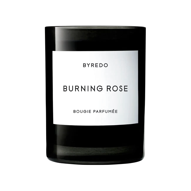 Burning Rose Byredo парфюмированная свеча 240 гр - Байредо Бурнинг Роуз