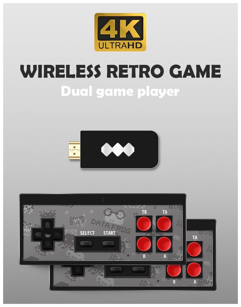 Игровая ретро приставка Data Frog Y2 HD Plus HDMI Стик 8 bit Nes Retro ...