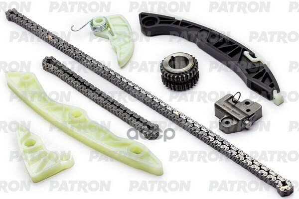 Комплект цепи ГРМ (Цепь-2, Нат-1, Усп-4, Шест-1) KIA Sportage (SL) 2.0i (G4KD) 2010-2016 PATRON арт. PTCK129