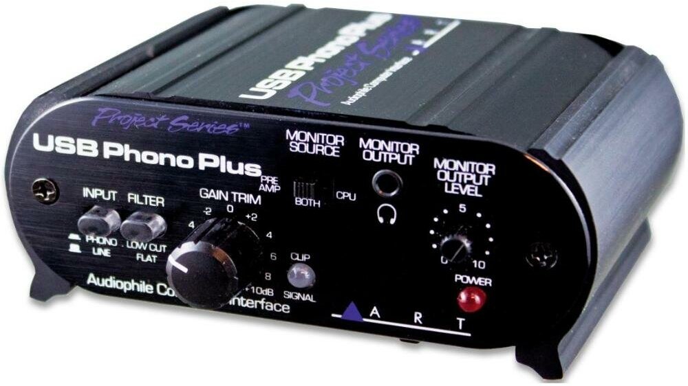 USB аудио интерфейс ART USB PhonoPlus Project Series