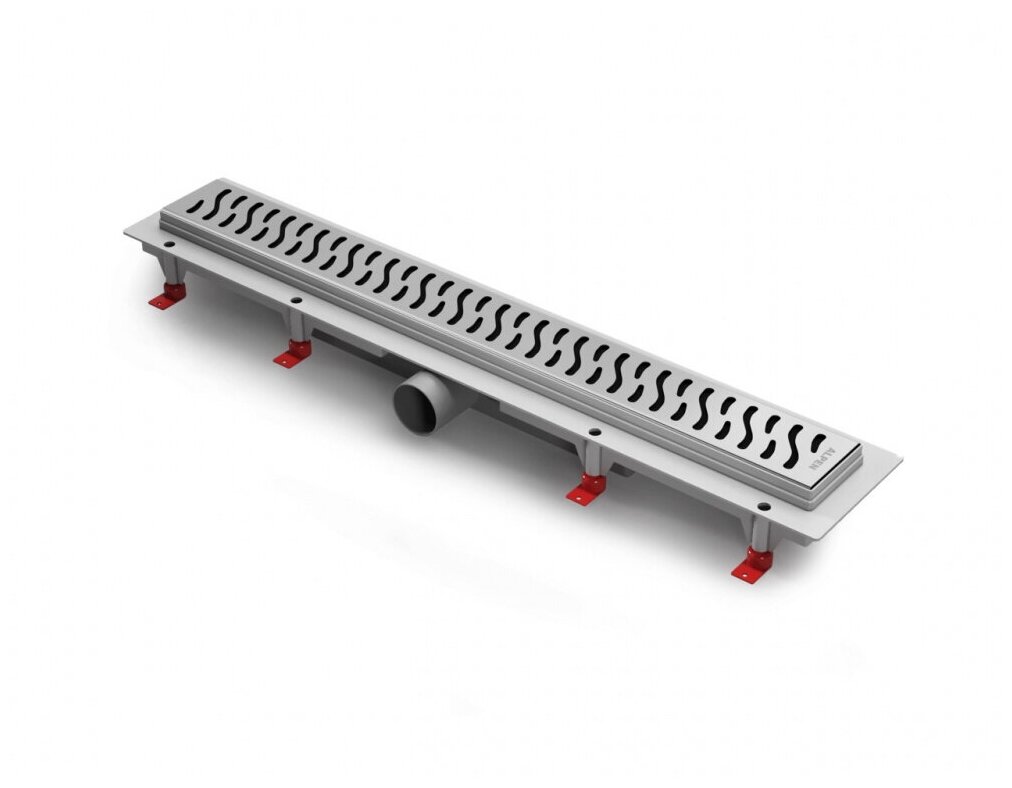 Лоток душевой Alpen Harmony 850мм нерж/мат.