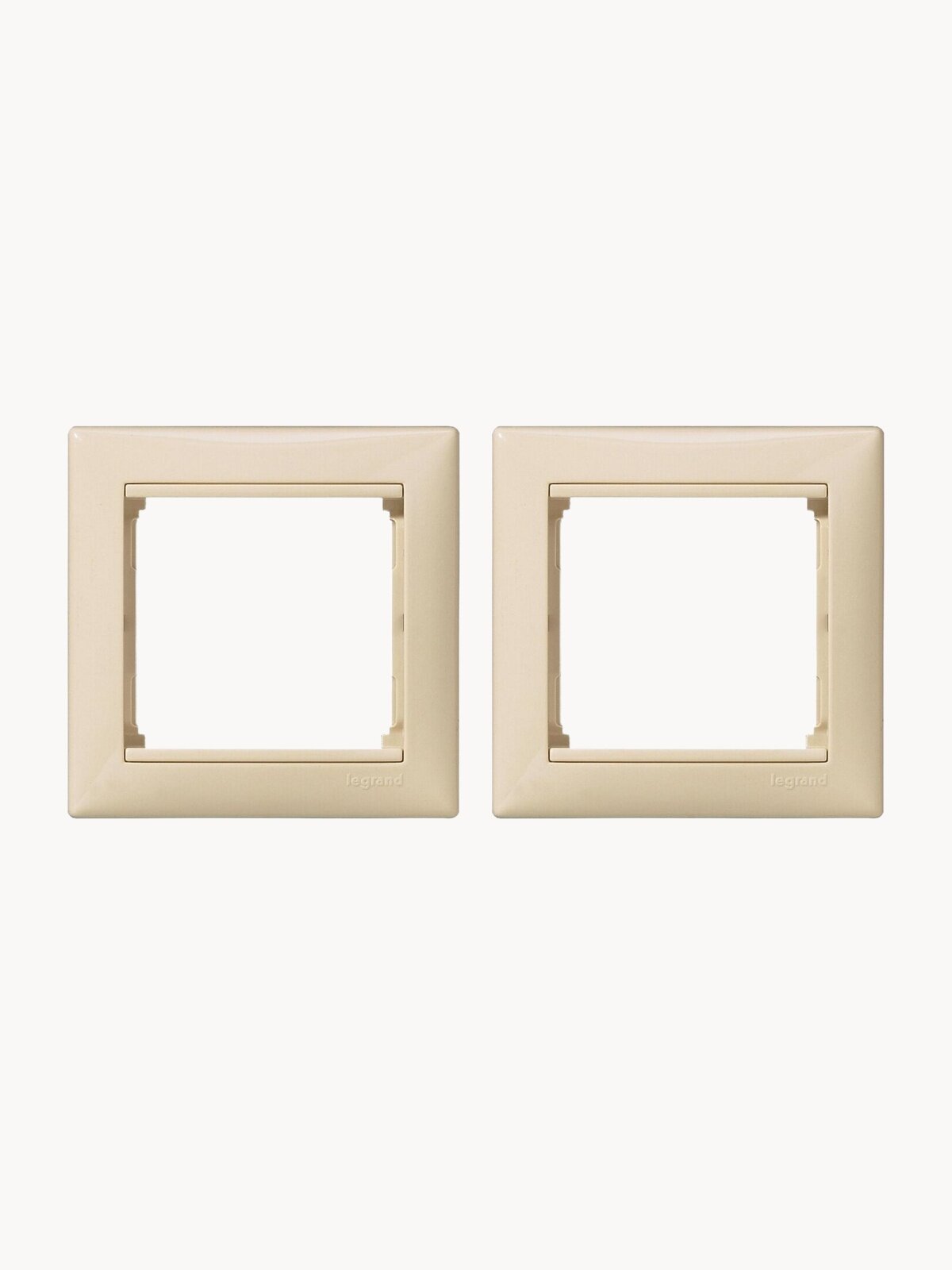 Рамка Legrand Valena одноместная вертикальная слоновая кость (комплект из 2 шт.)