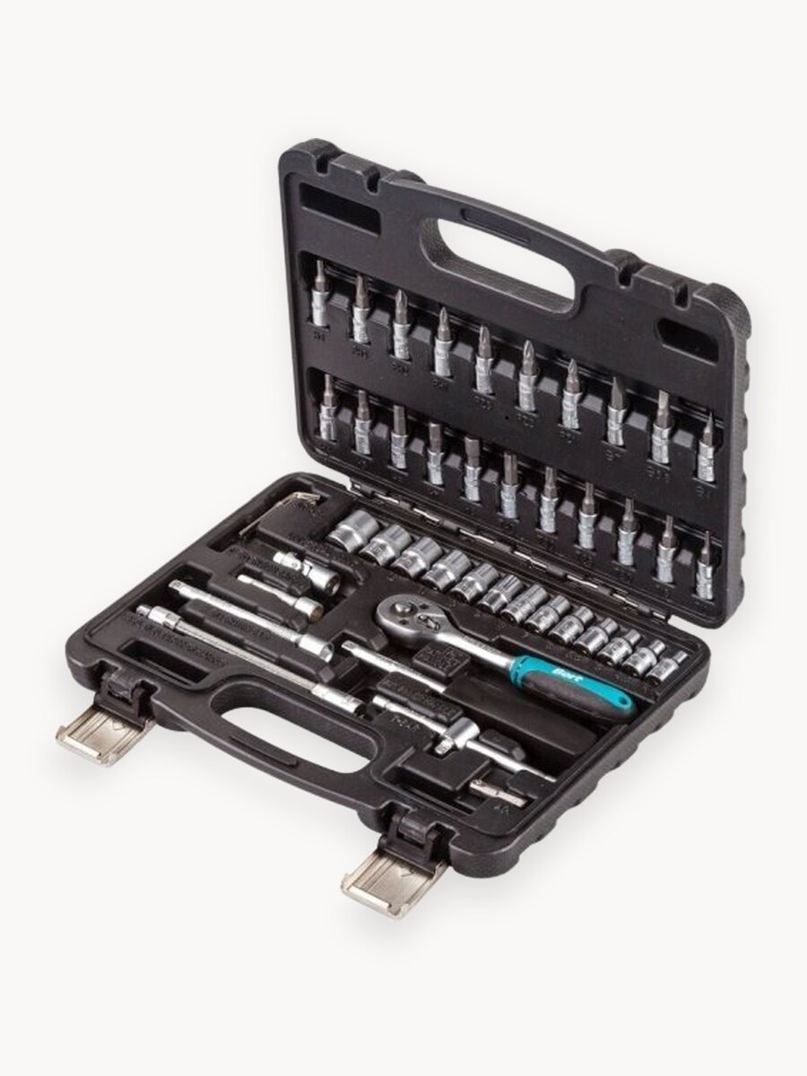 Набор инструмента Bort BTK-46, 46 предметов