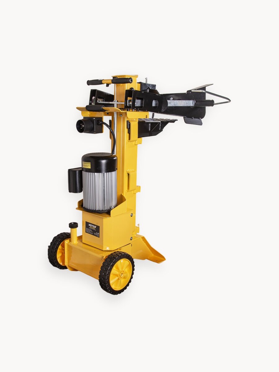 Дровокол электрический Huter HLS-6500, вертикальный, 6.5 т, 3500 Вт, длина 1070мм