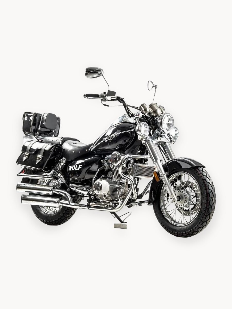 Мотоцикл Motoland Wolf 300, ПТС, круизер, мощность 25 л. с, 300 куб. см.