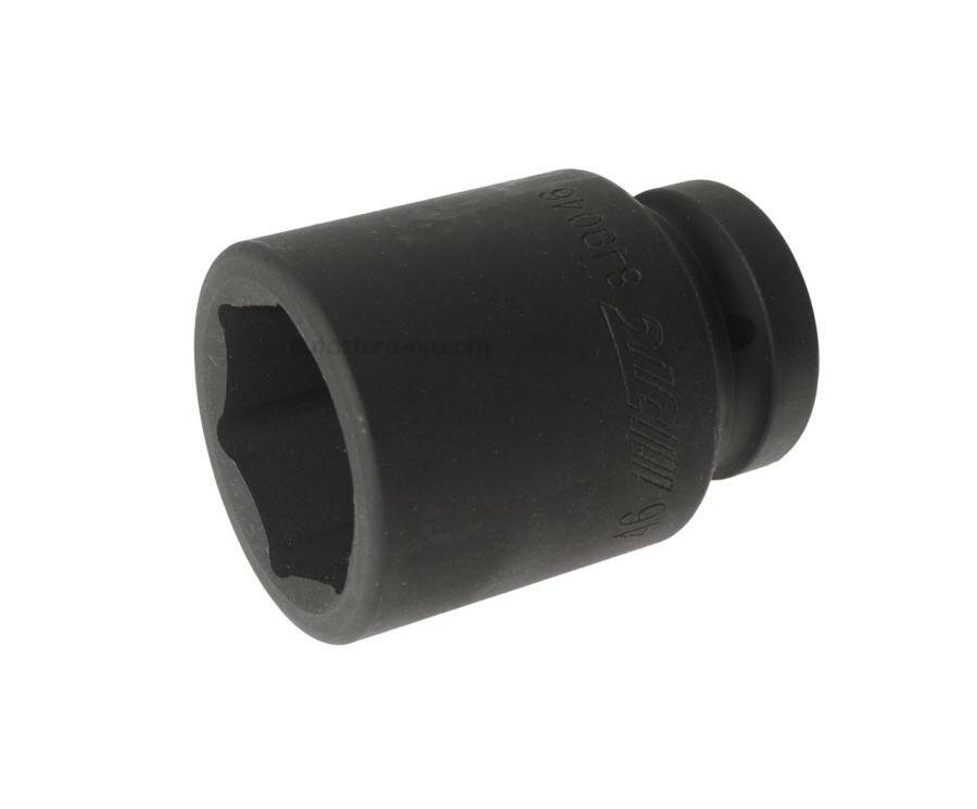 JTC JTC849046 Головка торцевая ударная удлиненная 1 6 гр 46 мм 6 граней метрический размер ширина 68 мм общая длина 92 мм Размер 1 Dr