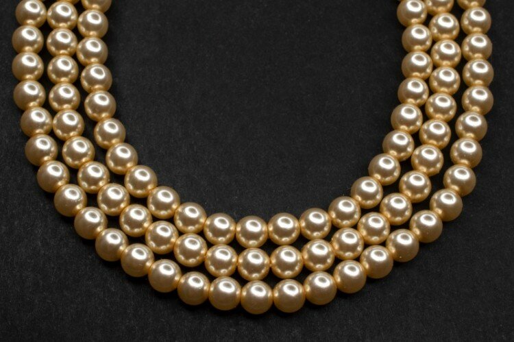 Жемчуг Preciosa Maxima, цвет cream, 4мм, 704-097, 10шт