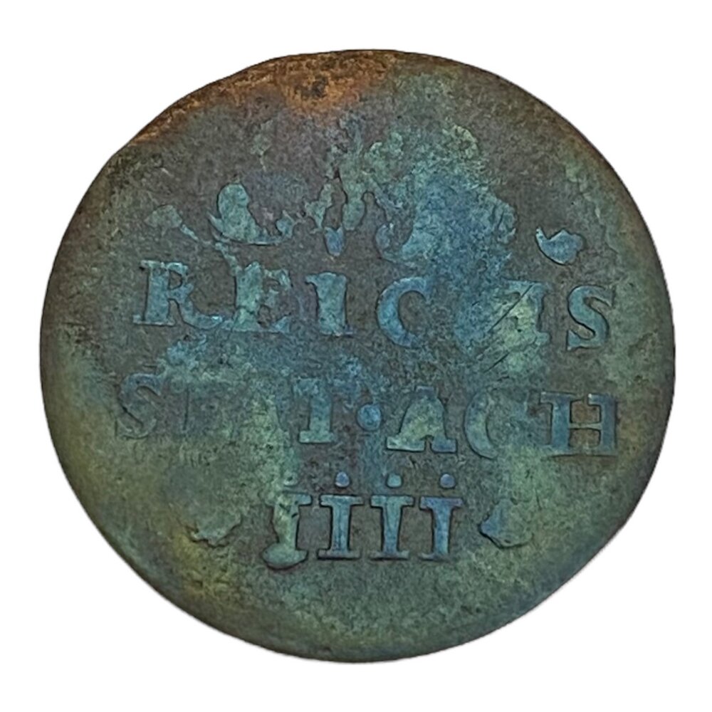 Германия, Ахен 4 геллера 1757 г.