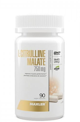 Maxler L-Citrulline Malate 750 mg, 90 капс.
