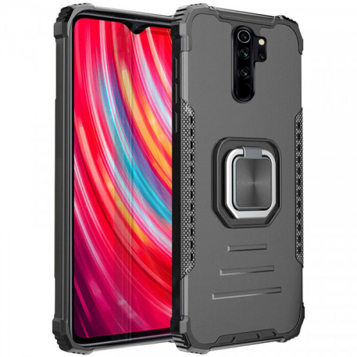 Brutal Противоударный чехол с кольцом для Xiaomi Redmi Note 8 Pro с защитой камеры