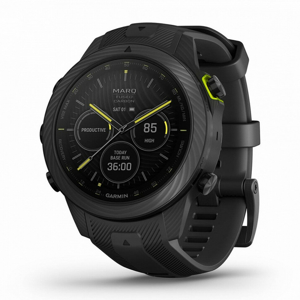 Часы Garmin MARQ Athlete Gen 2 Carbon Edition 010-02722-11, черные