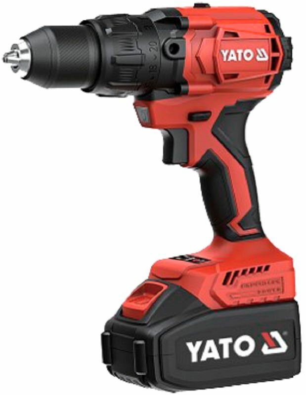 Аккумуляторная бесщёточная ударная дрель 18 В 120 Н/м YT-8277915