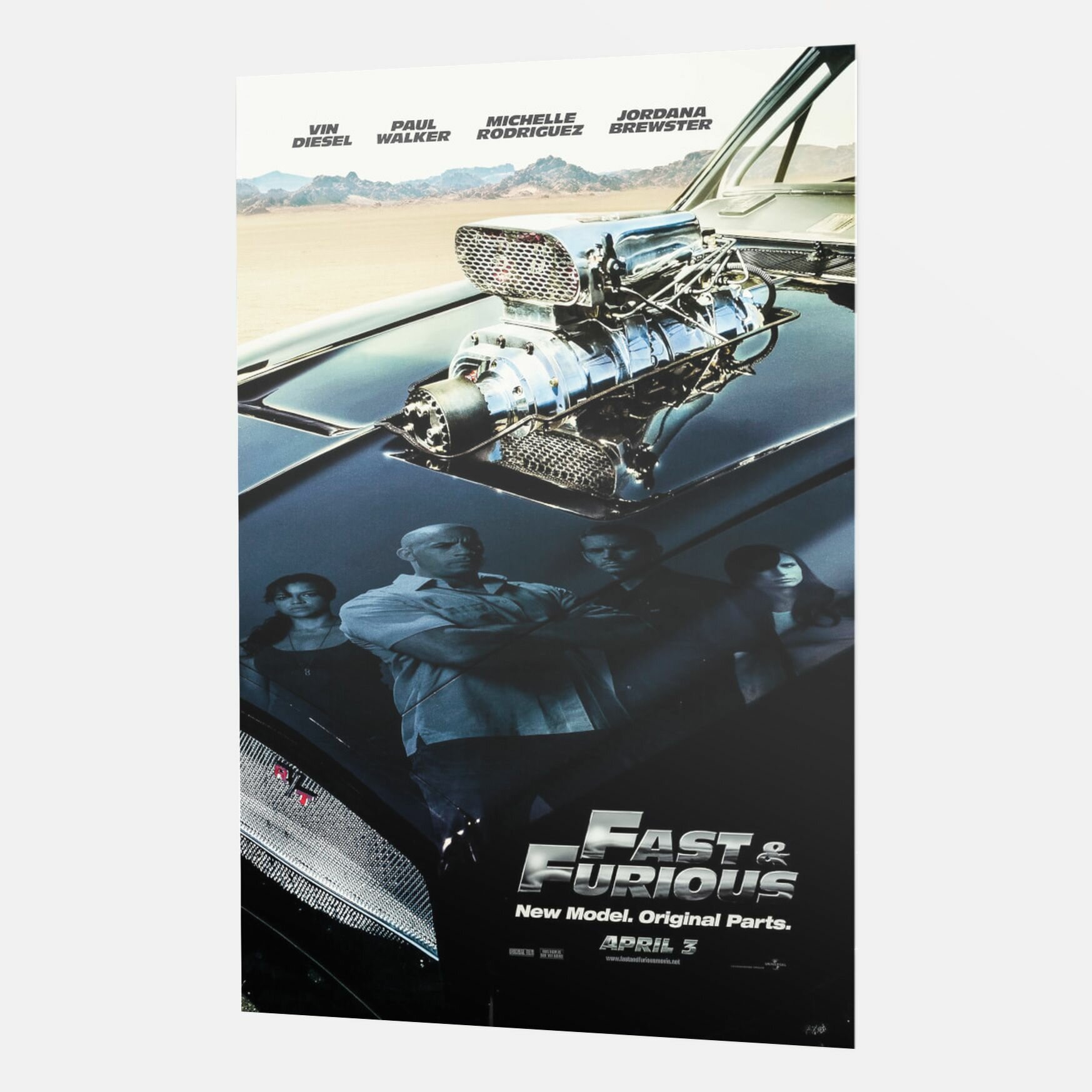 Постер (плакат) по фильму Форсаж 4 40x60 см. от Poster4me