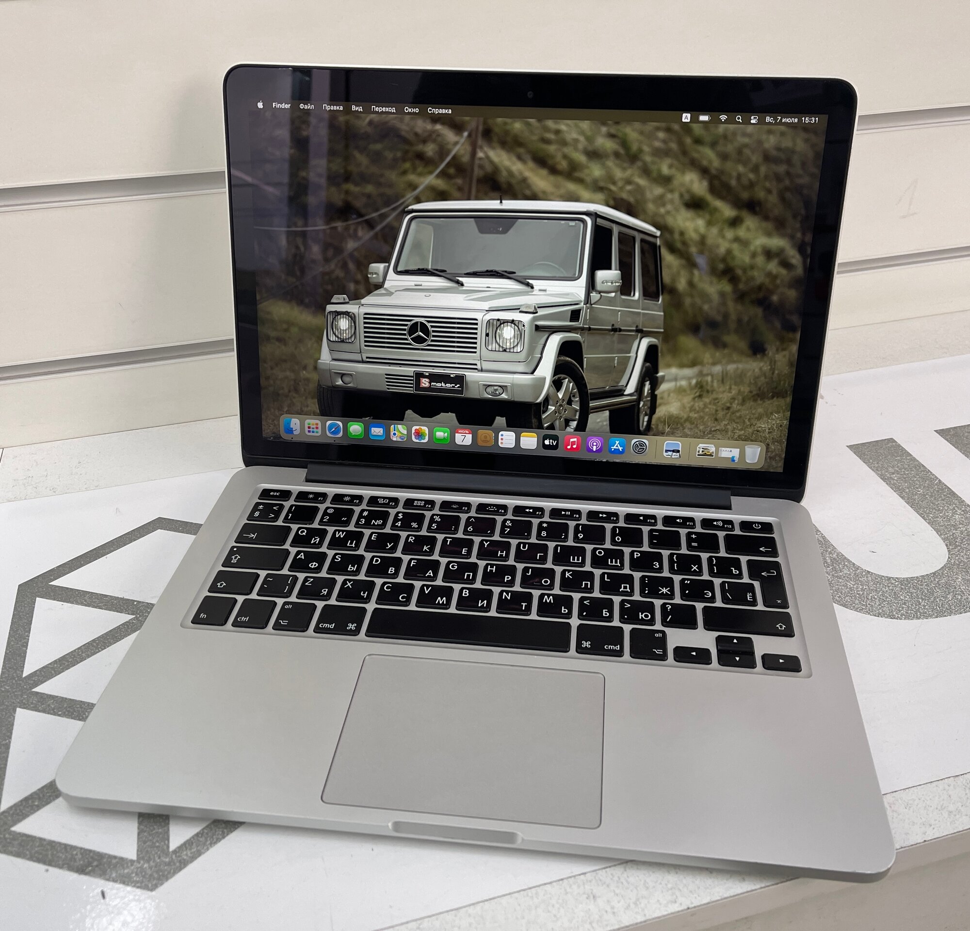 Ноутбук Apple Macbook Pro 13 2015 Retina A1502 (производство 2016) Core i5 2.7Ггц 2 ядра / ОЗУ 8ГБ / Объем SSD 128GB / Silver