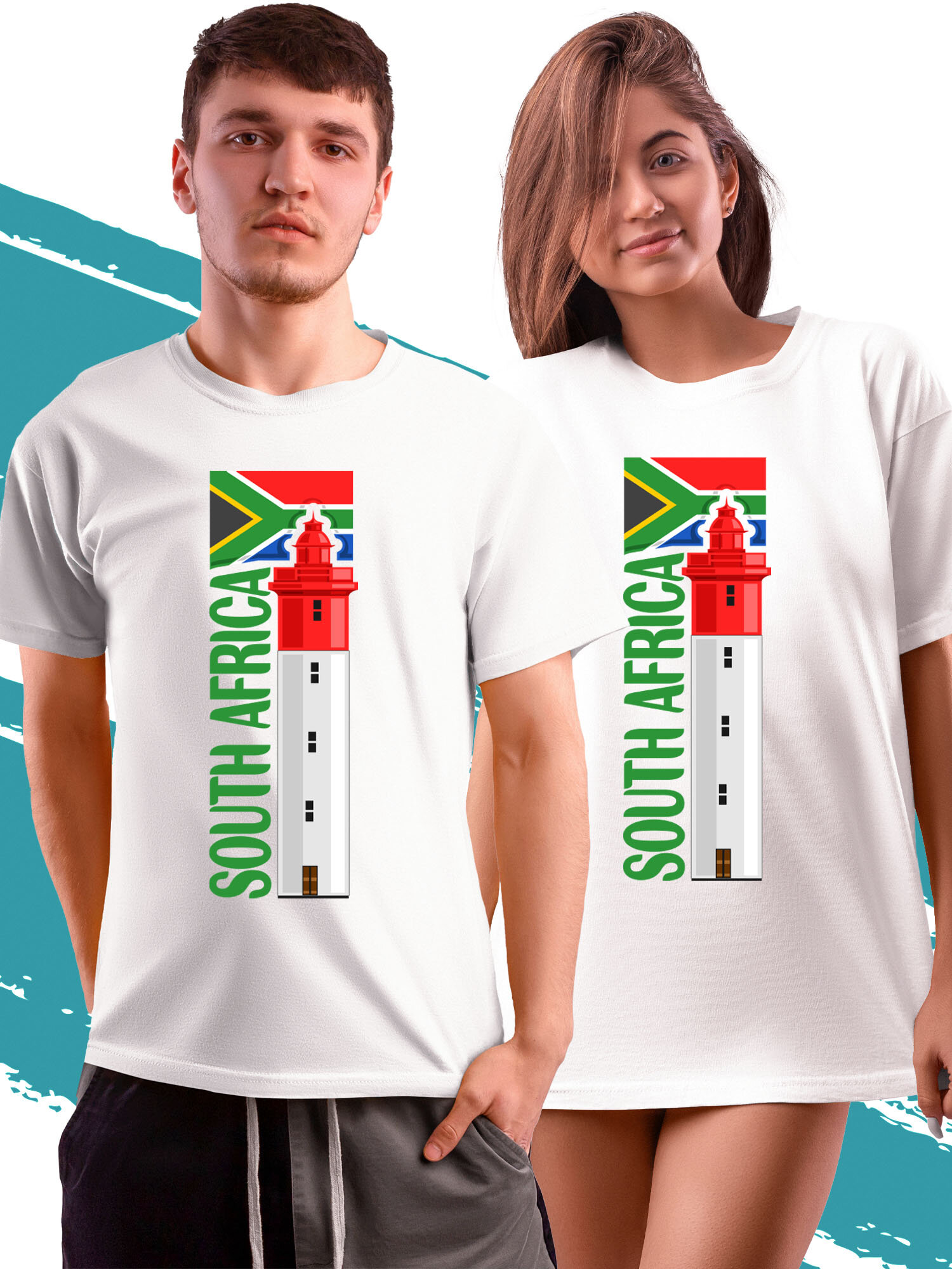 Футболка флаг Южной Африки South Africa