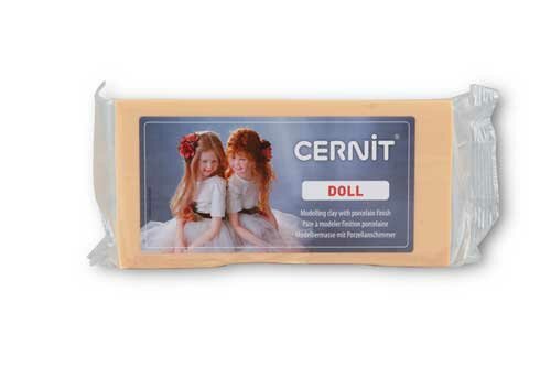 Полимерная глина "Cernit Doll " 500гр. миндаль/055