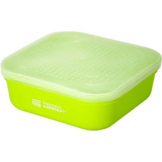 Коробка рыболовная для наживки с крышкой Feeder Concept FC FEEDER BAIT BOX р. M