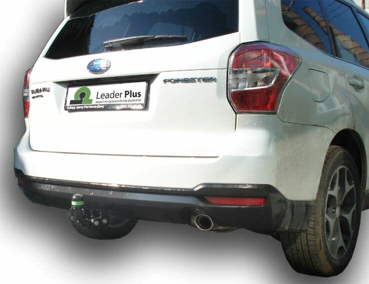 Фаркоп(прицепное) Лидер-Плюс для SUBARU FORESTER (SJ) 2012-2019(паспорт и сертификат в комплекте)(без электрики)S305-A