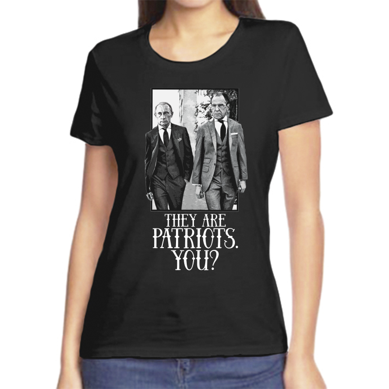 Футболка Лавров they are patriots you